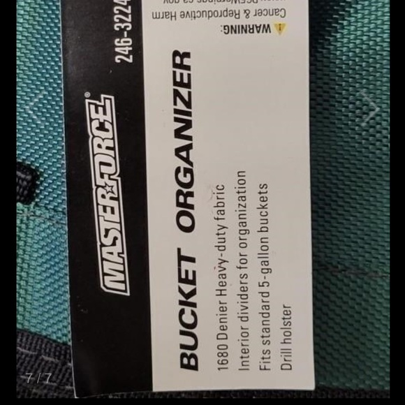 MasterForce | Storage & Organization | New Masterforce Bucket Organizer ...